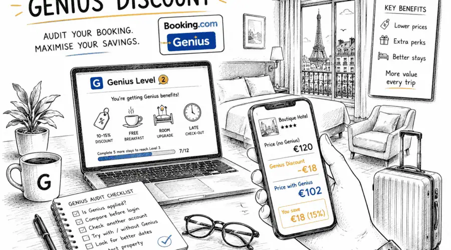 Booking.com's "Genius" Discount: Is It Real? We Audited 200 Bookings ...